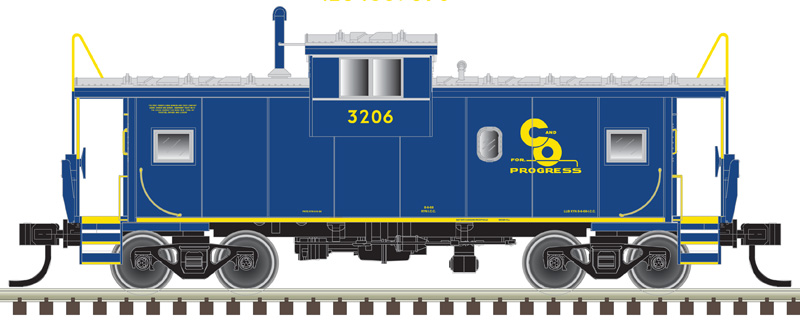 Atlas HO Standard Cupola and Extended Vision Cabooses