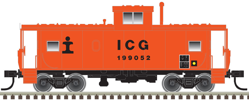 Atlas HO Standard Cupola and Extended Vision Cabooses