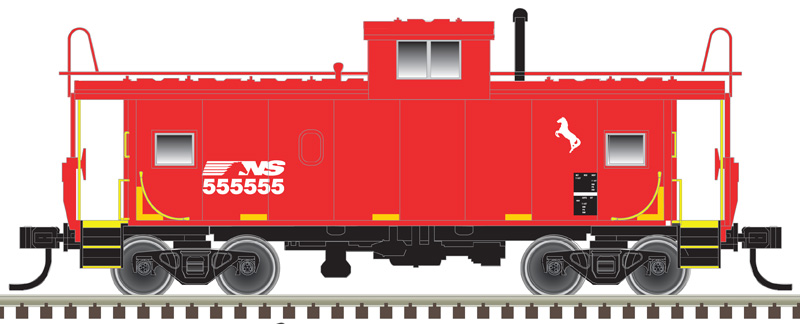 AtlasN Standard Cupola and Extended Vision Cabooses