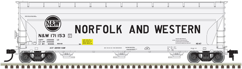 Atlas HO ACF® 4650 Centerflow Hopper