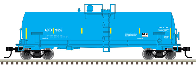 Atlas N Kaolin Tank Car