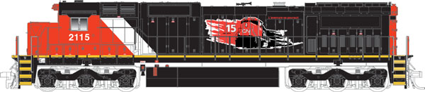 Atlas N DASH 8-40C/CW Locomotives