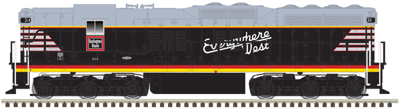 Atlas N SD-7 & SD-9 Locomotives