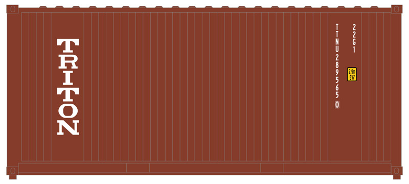 Atlas O Trainman® 20' Containers